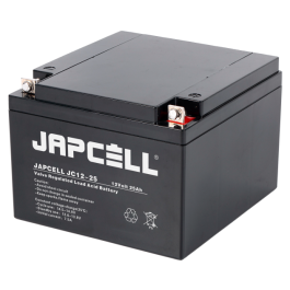 Køb Japcell JC12-25 12V 25Ah AGM blybatteri